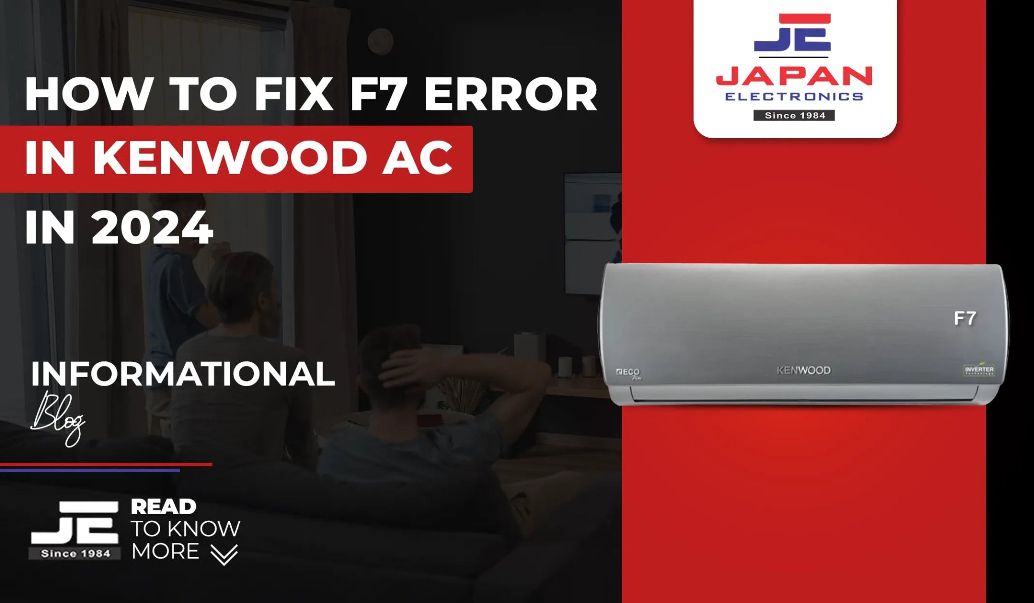 How To Fix F7 Error In Kenwood AC In 2024