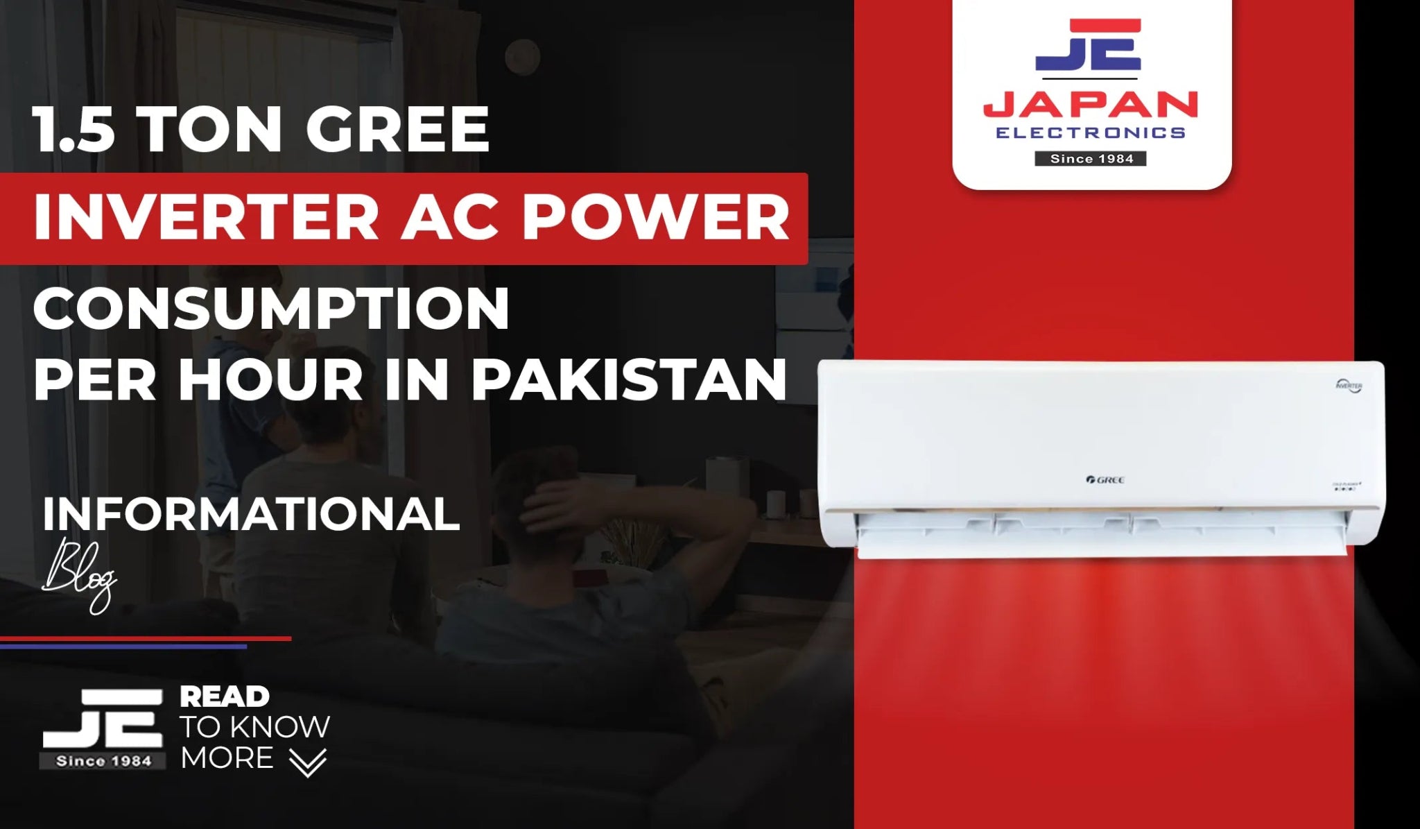 1.5 Ton Gree Inverter AC Power Consumption Per Hour In Pakistan