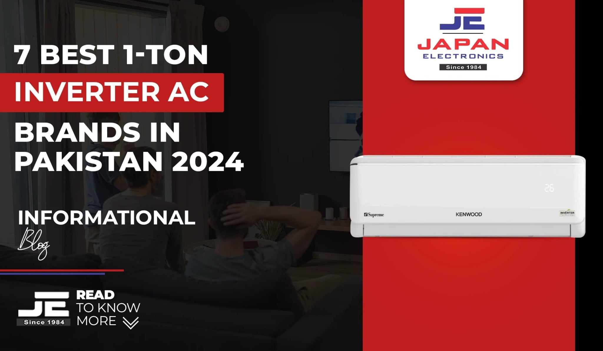 7 Best 1-Ton inverter AC brands in Pakistan 2024