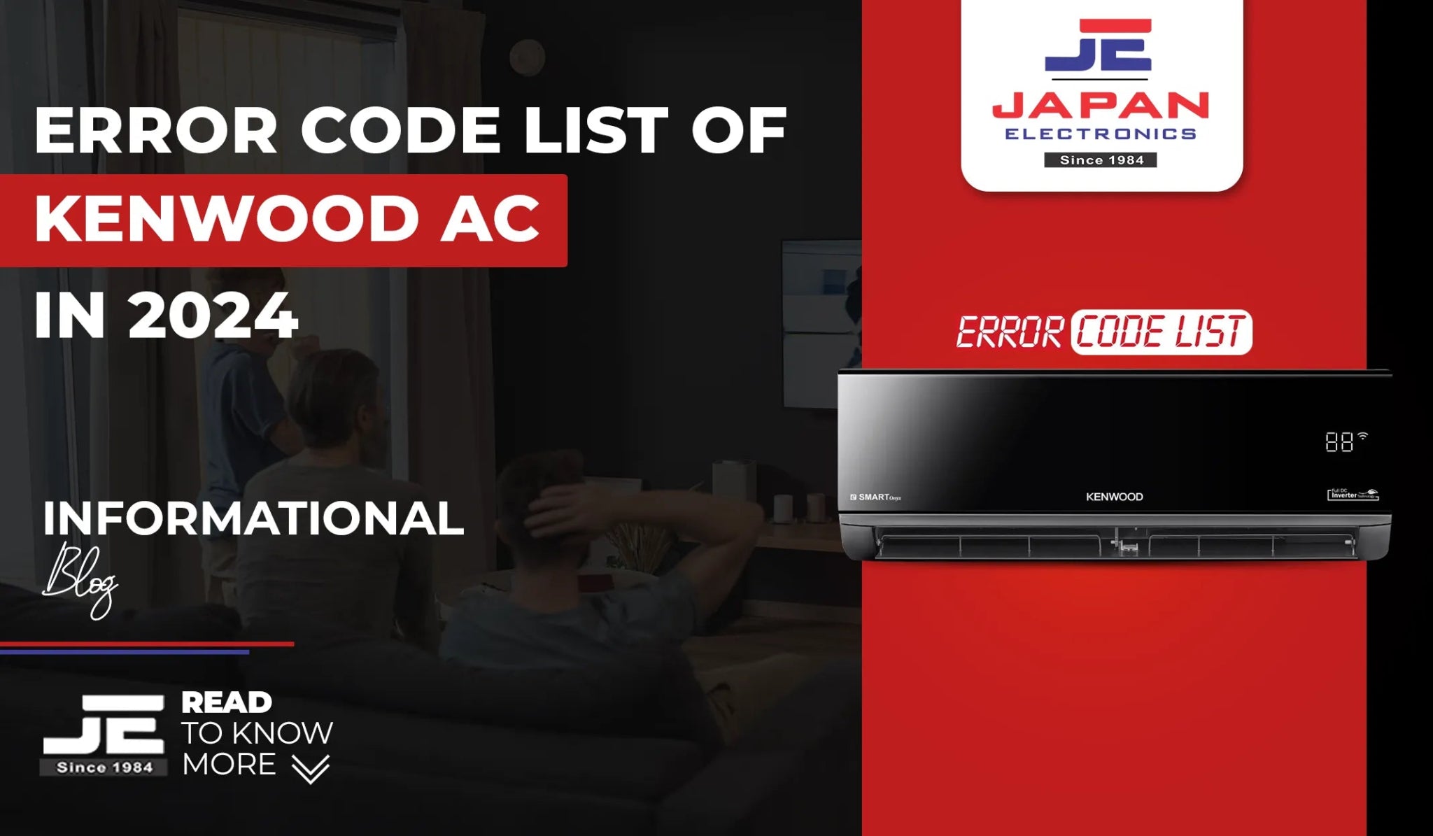 Error Code List of Kenwood AC in 2024 - E4 | E5