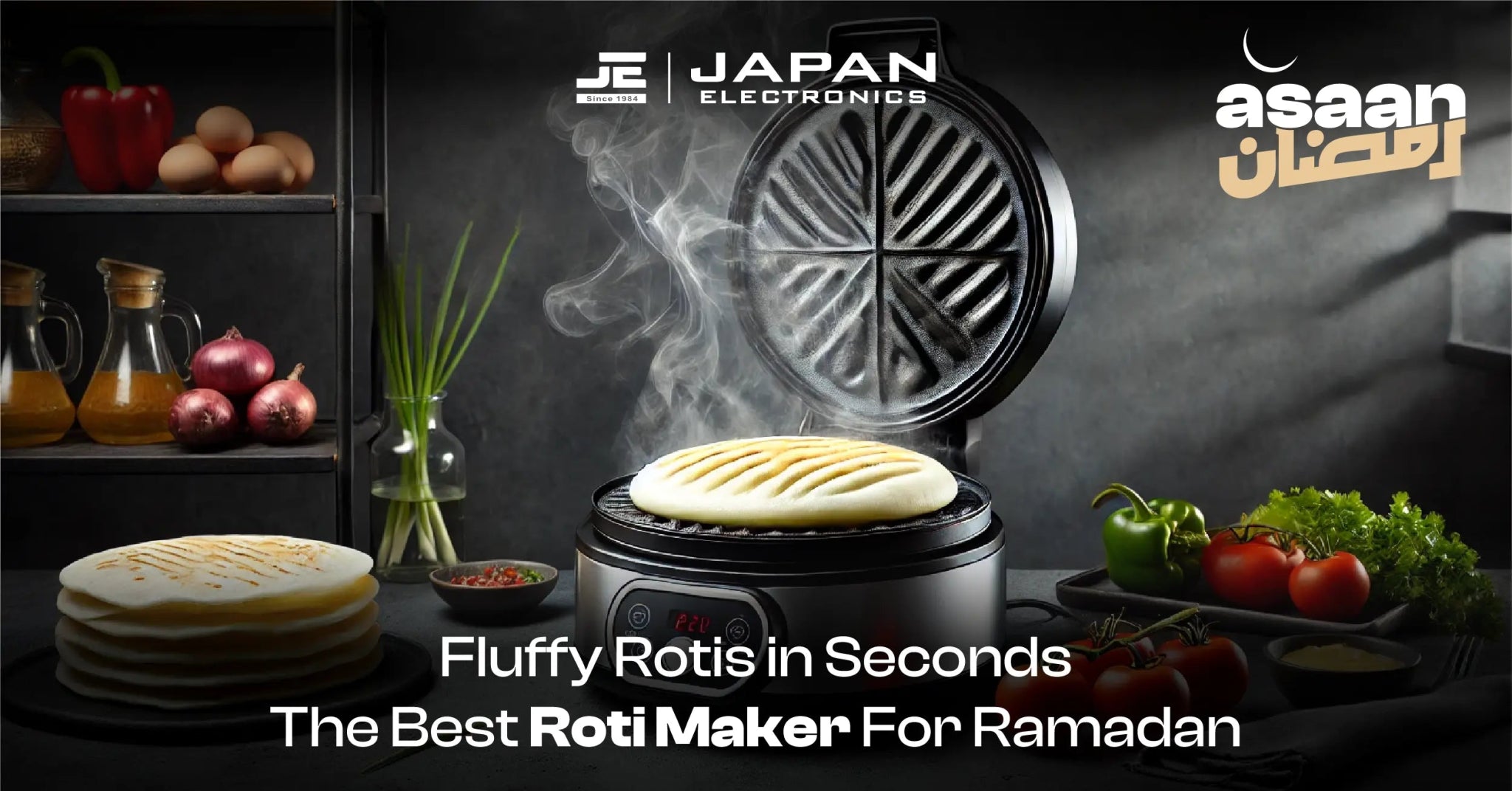 Fluffy Rotis in Seconds – The Best Roti Maker for Ramadan