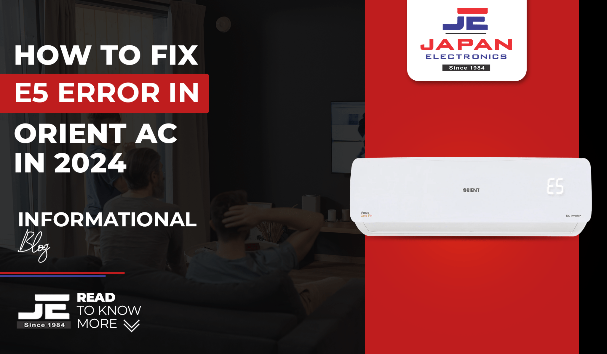 How To Fix E5 Error In Orient AC In 2024