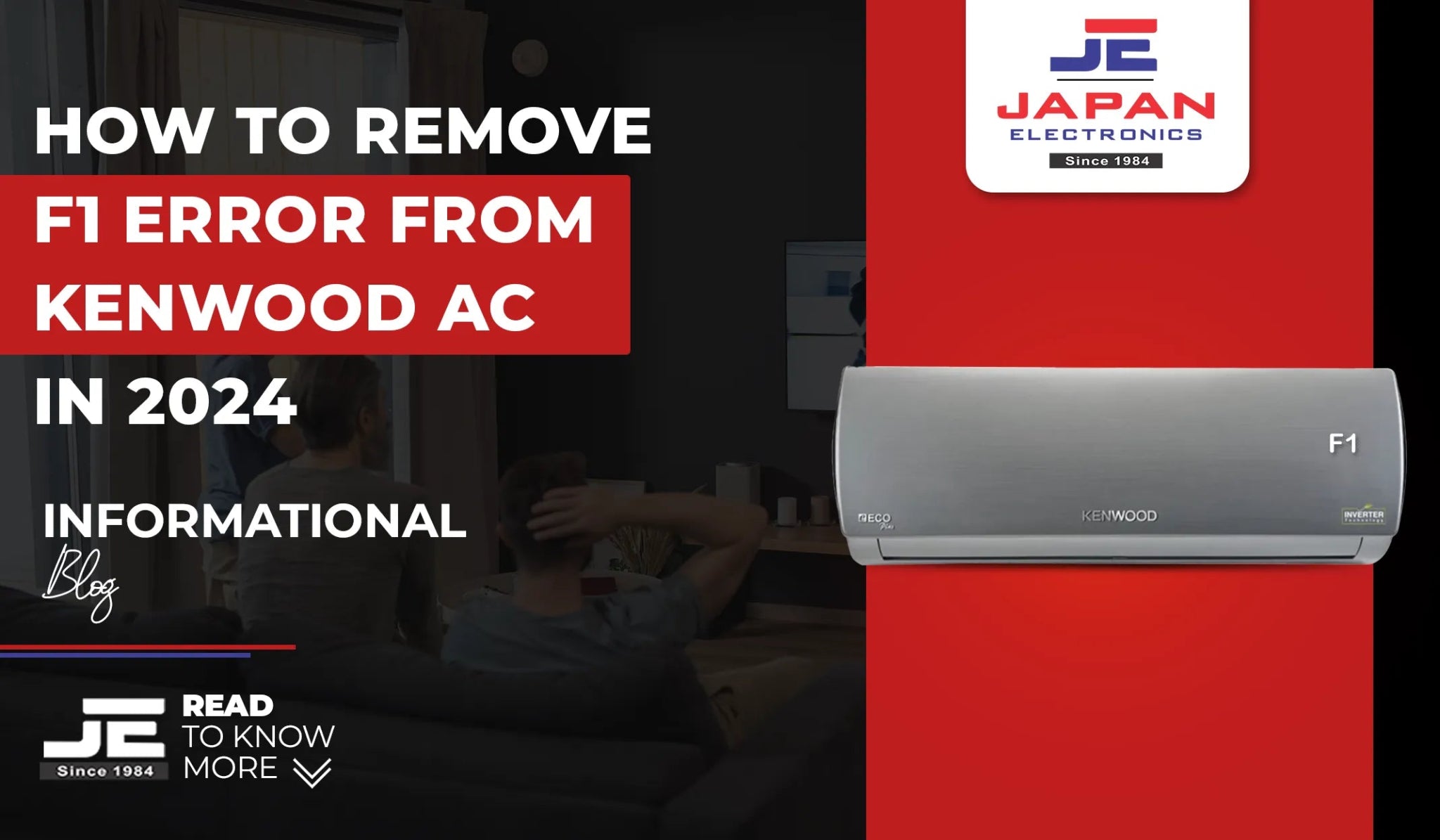 How to remove F1 error from Kenwood AC In 2024