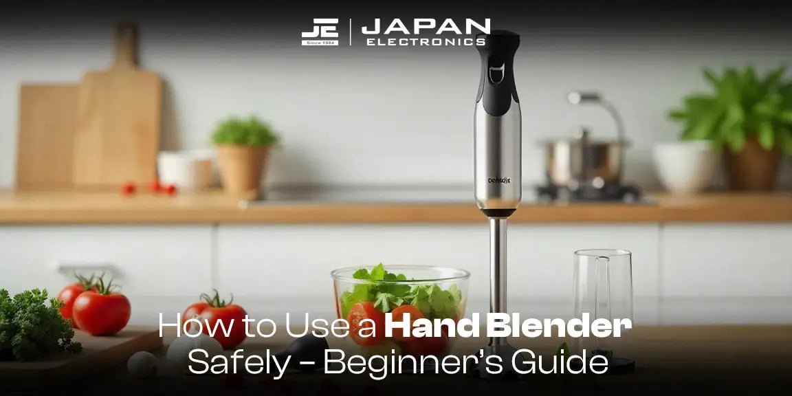 How to Use a Hand Blender Safely – Beginner’s Guide