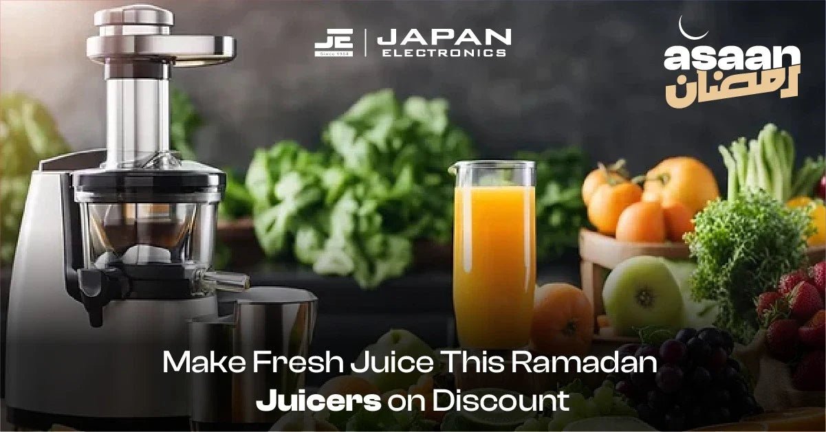 Make Fresh Juice This Ramadan – Juicers on Discount