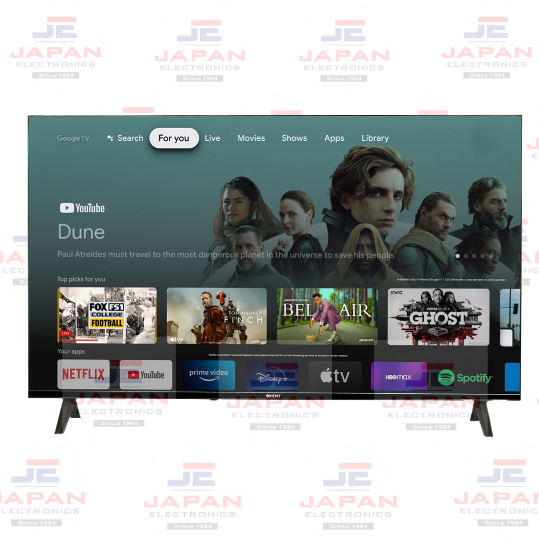 Orient LED 43 inch Fusion 43s (HD Google TV) Black