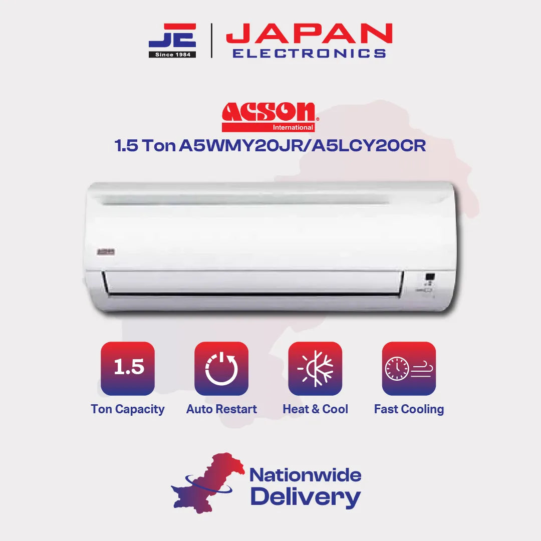 Acson Split AC Inverter 1.5 Ton A5WMY20JR/A5LCY20CR – 1.5 Ton