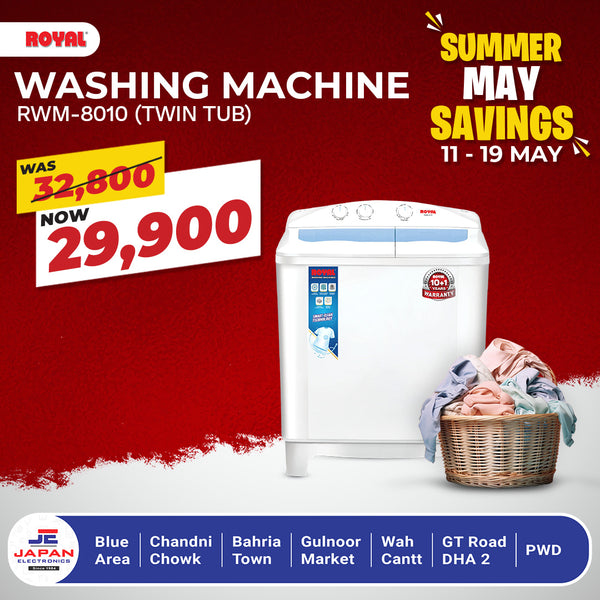 Royal Washing Machine Price in Pakistan | May 2024